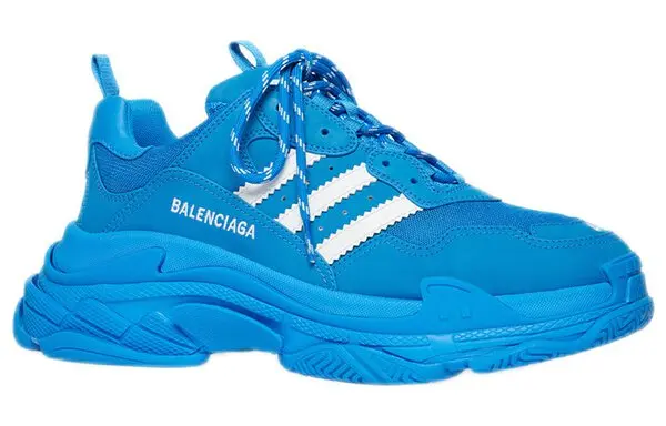 Balenciaga X Adidas Triple S Sneakers - Blue
