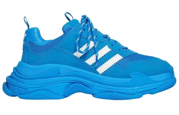 Balenciaga X Adidas Triple S Sneakers - Blue