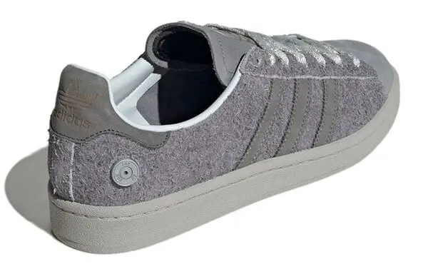 Adidas Campus "how To Kill A Werewolf" Casual Skate Shoes - Gray/white