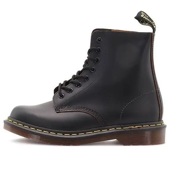 Dr. Martens 1460 Vintage Made In England Lace Up Boot - Black