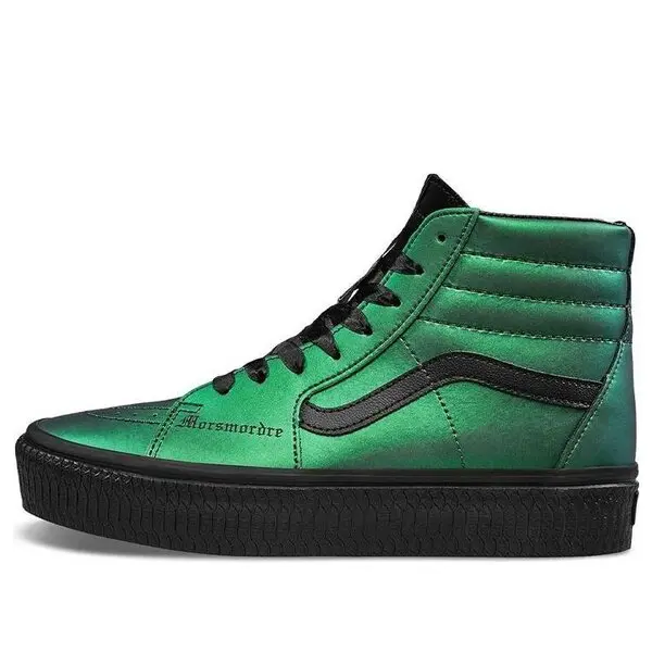 VANS Harry Potter X Sk8-hi Platform Rb 'morsmordre Dark Arts' High Top Sneakers - Green