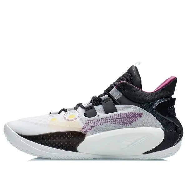 LI-NING Sonic 9 Athletic Shoes - White/black/red