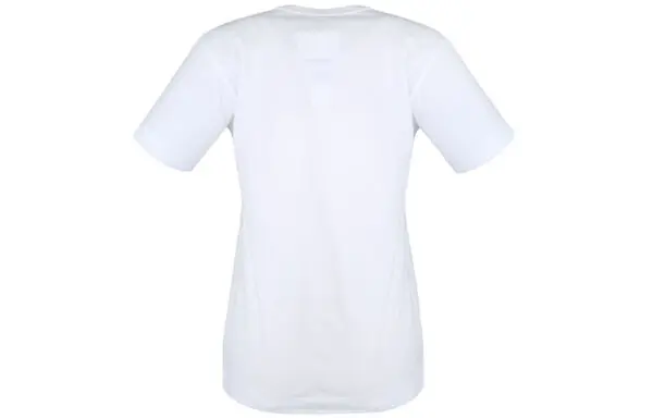 Play Comme Des Garcon T-shirt With Colored Heart Appliqu - White