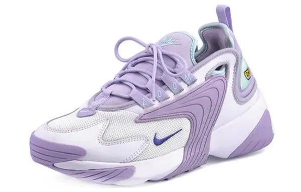 Nike Zoom 2k Athletic Sneakers - White/purple