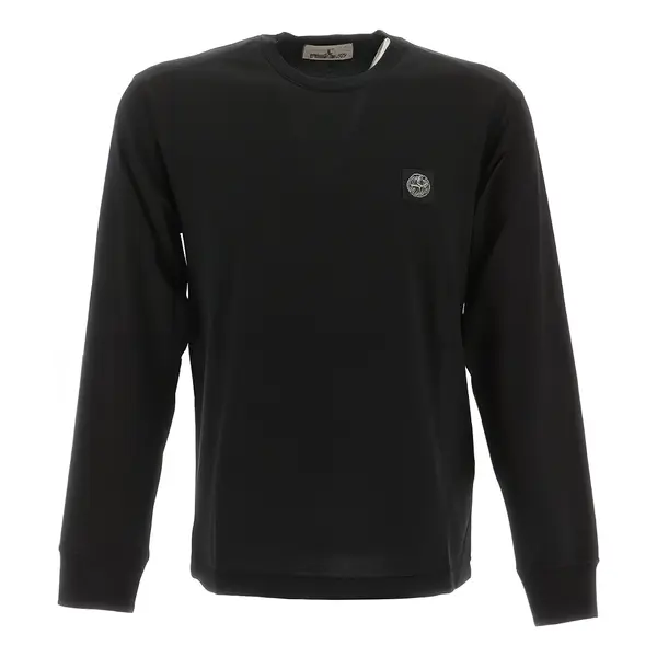 Stone Island Long Sleeve T-shirt - Black