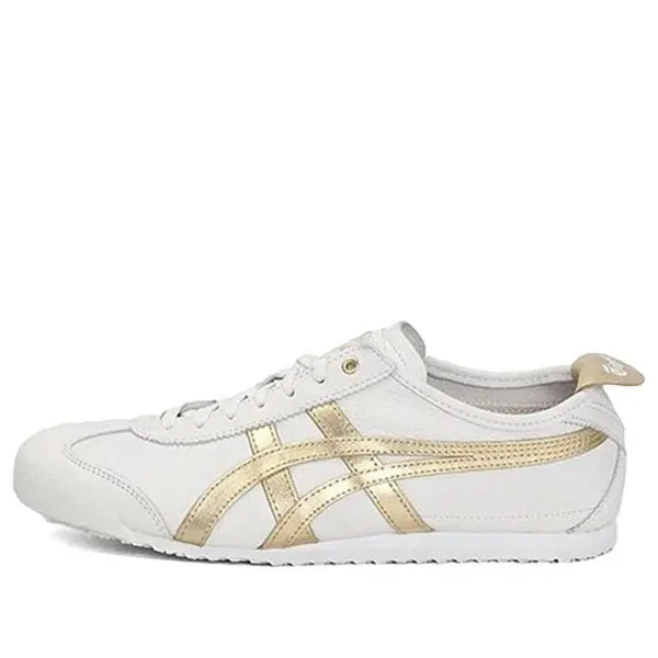 Onitsuka Tiger Mexico 66 "white Gold" Sneakers - White/gold