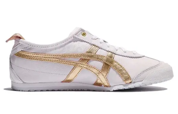 Onitsuka Tiger Mexico 66 "white Gold" Sneakers - White/gold