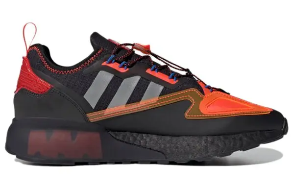 Adidas Originals Zx 2k Boost Sneakers - Black/red/orange