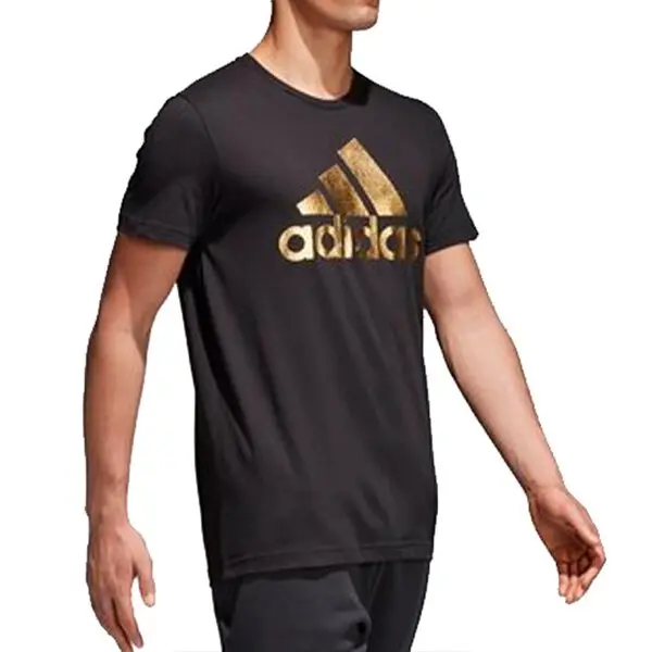 Adidas Logo Printing Sports Short Sleeve