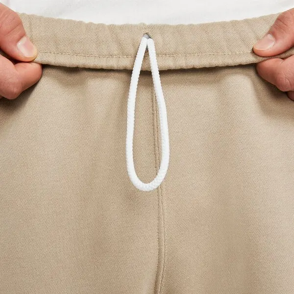 Nike Solo Swoosh Sweatpants 'khaki - Khaki/white