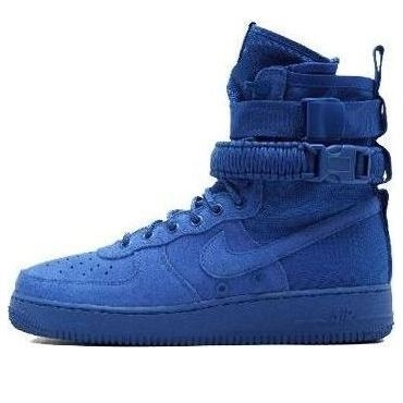 Nike Sf Air Force 1 High Top Sneakers - Blue