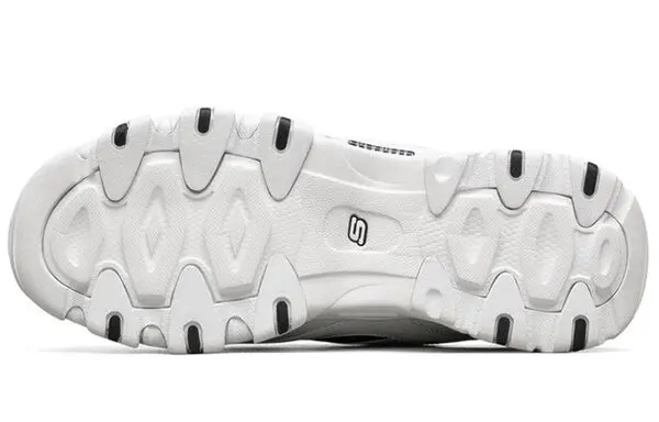 Sketchers D'lites 2.0 Athletic Sneakers - White/black