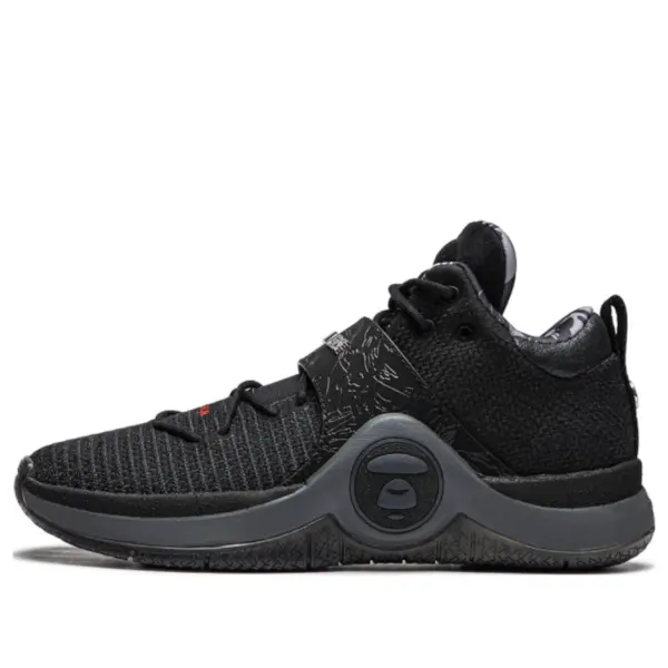 LI-NING X Aape Way Of Wade 6 'black' Sneakers - Black/grey