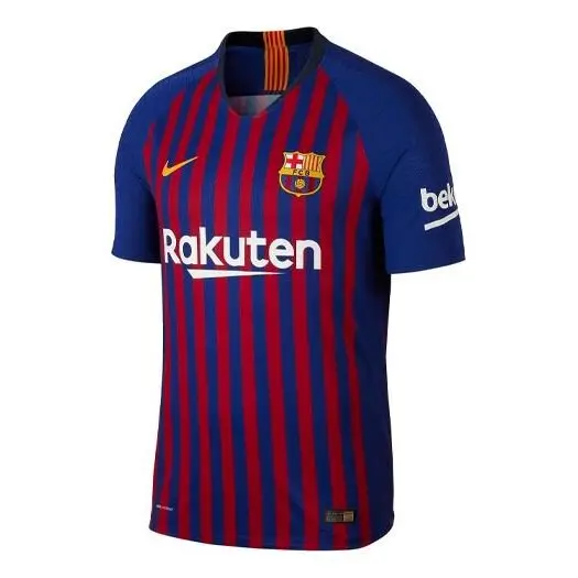 Nike Fc Barcelona 2018 Authentic Home Jersey 'blaugrana - Blue