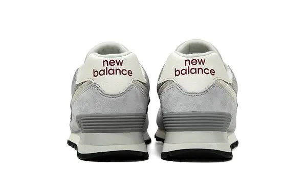NEW BALANCE 574 "rain Cloud White" Sneakers - Gray/white