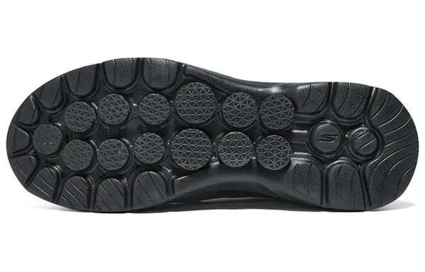 Sketchers Go Walk 6 Lace-up Round Toe Flat Shoes