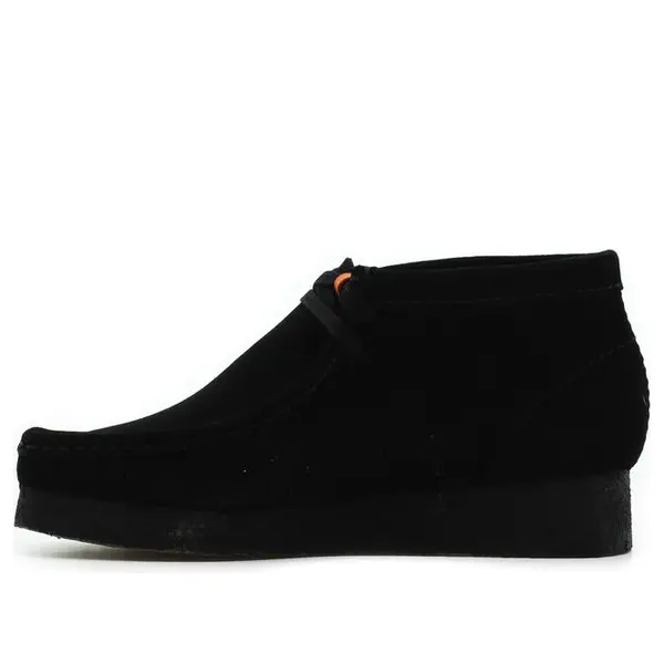 Clarks Wallabee Boots Suede - Black