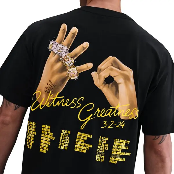 Nike Lebron Basketball T-shirt 'uncharted
