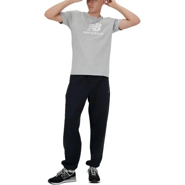 NEW BALANCE Sport Essentials Logo T-shirt Asia Sizing - Athletic Grey