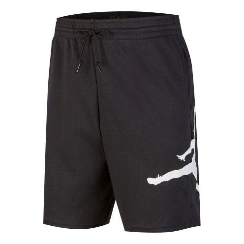 JORDAN Air Side Large Logo Sports Shorts - Black