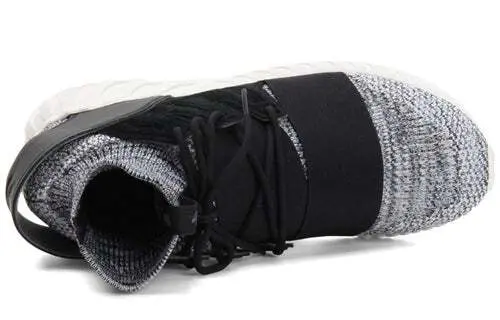 Adidas Tubular Doom Primeknit "grey Black" High Top Sneakers - Core Black/tech Ink