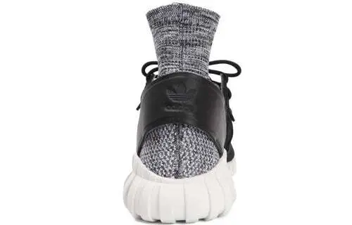 Adidas Tubular Doom Primeknit "grey Black" High Top Sneakers - Core Black/tech Ink