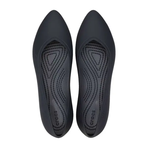 CROCS Brooklyn Pointed Flats - Black