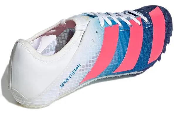 Adidas Sprintstar Track Spikes - Blue/white/pink