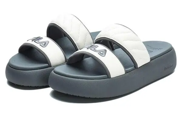 FILA Dount Platform Slide Sandals