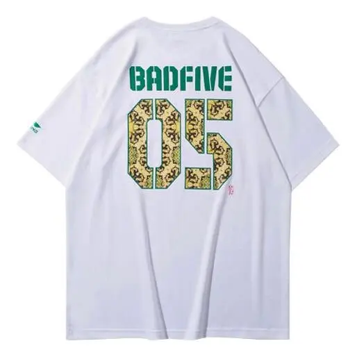 LI-NING Paris Fashion Week Series Subject Element Printing Short Sleeve - White