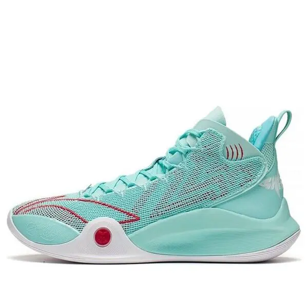 LI-NING Cj-1 Mid "shark" Athletic Sneakers - Blue