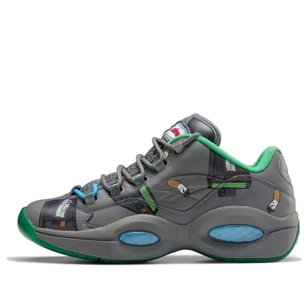 REEBOK X Bbc Ice Cream Question Low "beepers & Butts - Grey