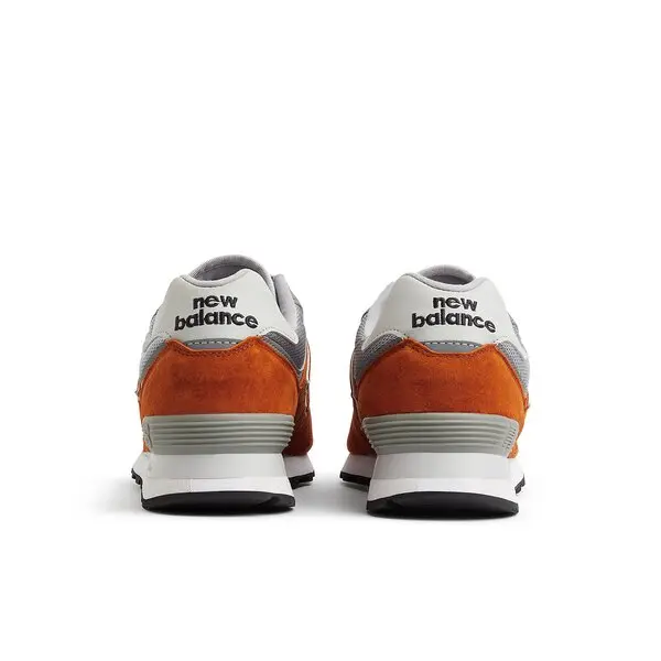 NEW BALANCE 576 Made In Uk Sneakers - Orange/grey