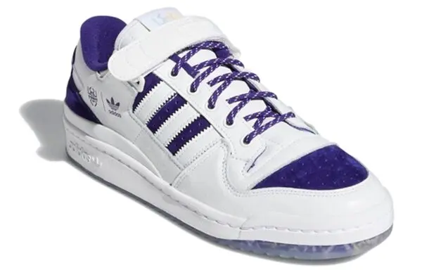 Adidas Forum Low Sneakers - White/purple