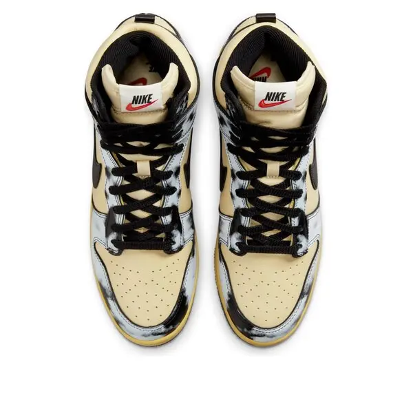 Nike Dunk High 1985 "black Acid Wash