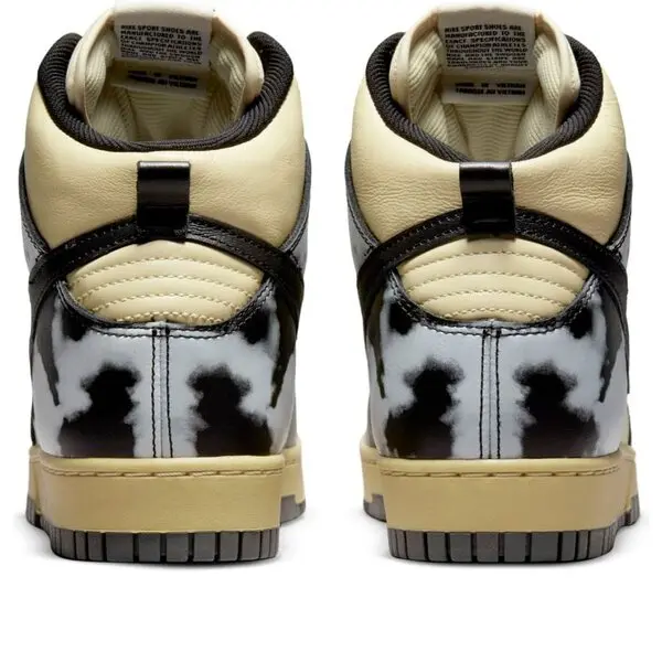 Nike Dunk High 1985 "black Acid Wash