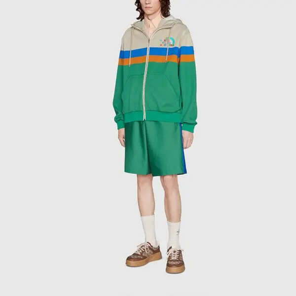 Gucci X The North Face Nylon Shorts - Green