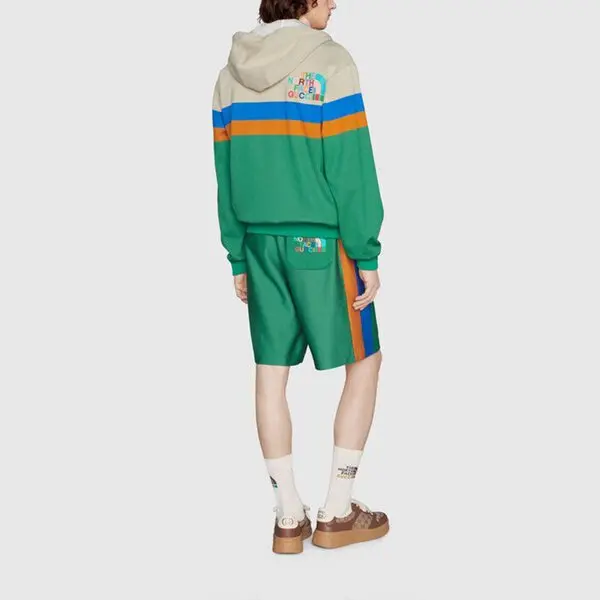 Gucci X The North Face Nylon Shorts - Green