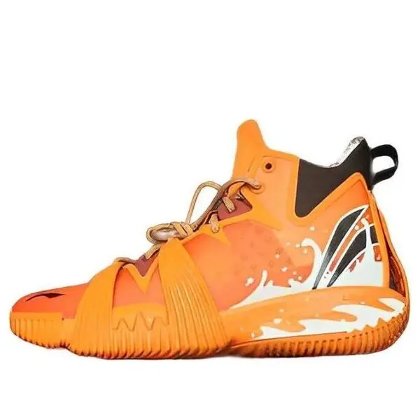 LI-NING Badfive 1 "orange" Sneakers - Orange/black