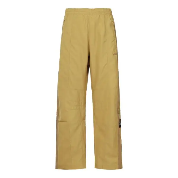 Adidas Originals Contrasting Colors Side Casual Sports Pants/trousers/joggers Earthy Yellow - Default Color