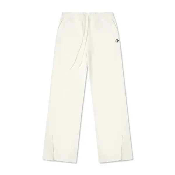 CONVERSE Open Hem Knit Pant - White