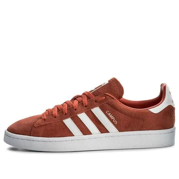 Adidas Campus Low Top Sneakers - Orange/white