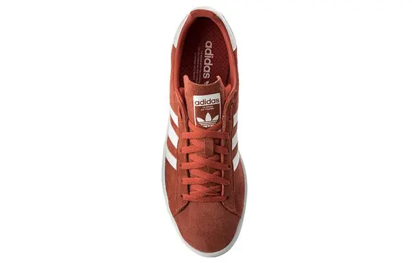 Adidas Campus Low Top Sneakers - Orange/white