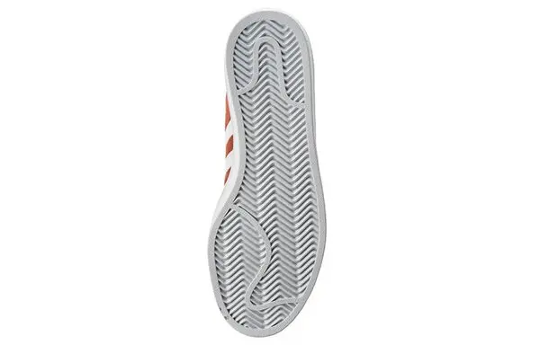 Adidas Campus Low Top Sneakers - Orange/white