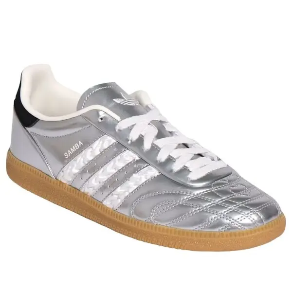 Adidas Samba Jp 'valentine's Day Silver Metallic - Silver Metallic/core White/core Black
