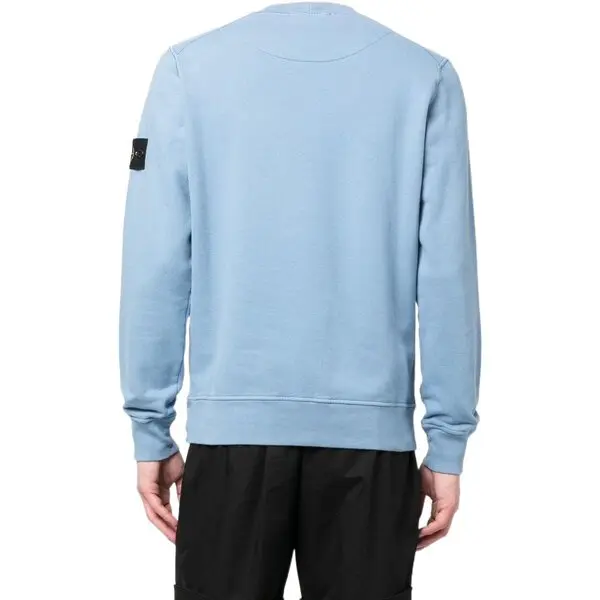 Stone Island Crewneck Sweatshirt - Light Blue