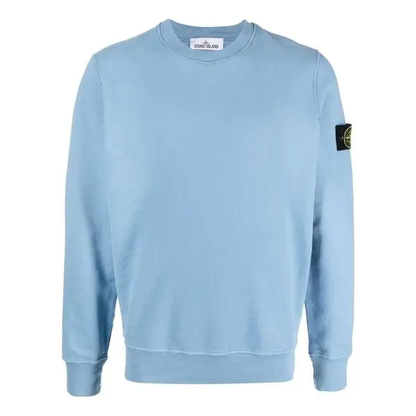 Stone Island Crewneck Sweatshirt - Light Blue
