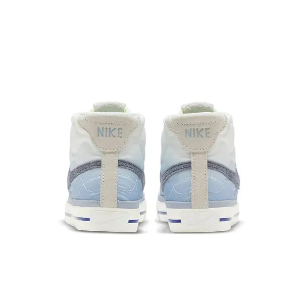 Nike Court Legacy Skate Mid Top Sneakers - White/blue