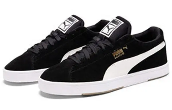 PUMA Suede S Lace-up Low Top Sneakers - Black