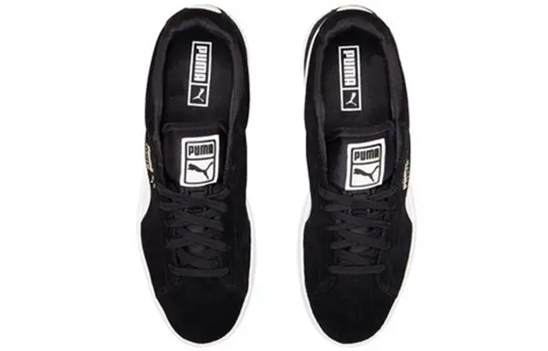 PUMA Suede S Lace-up Low Top Sneakers - Black